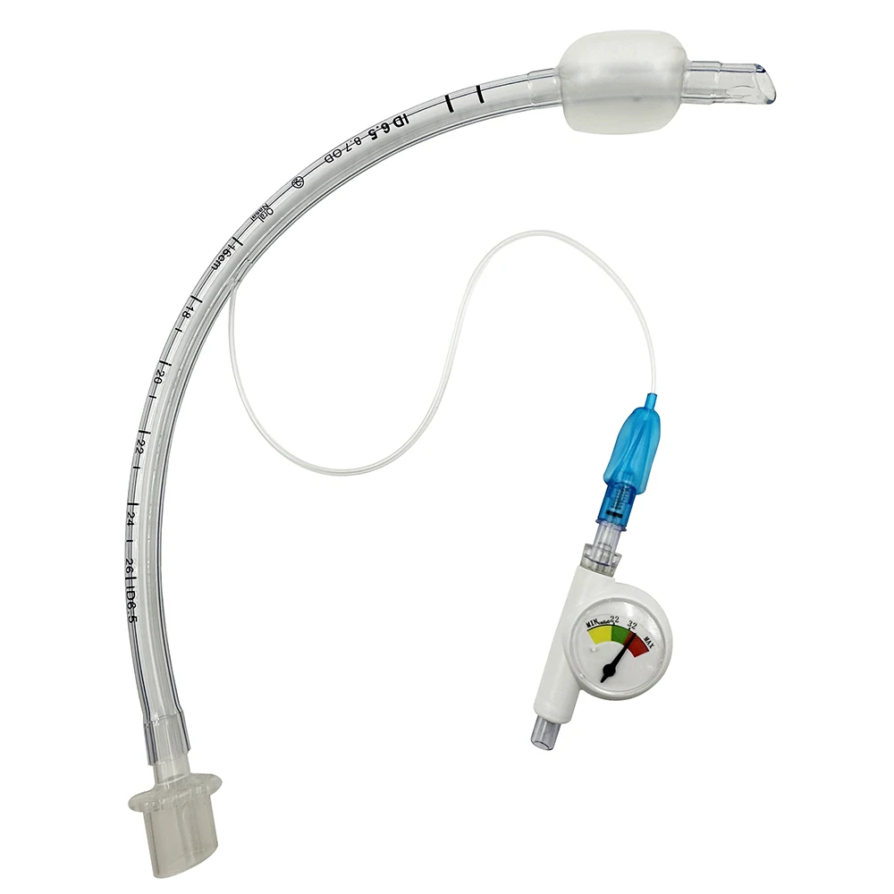 Endotracheal-Intubation-Balloon-Pressure-Gauge-Saturation-Detection ...