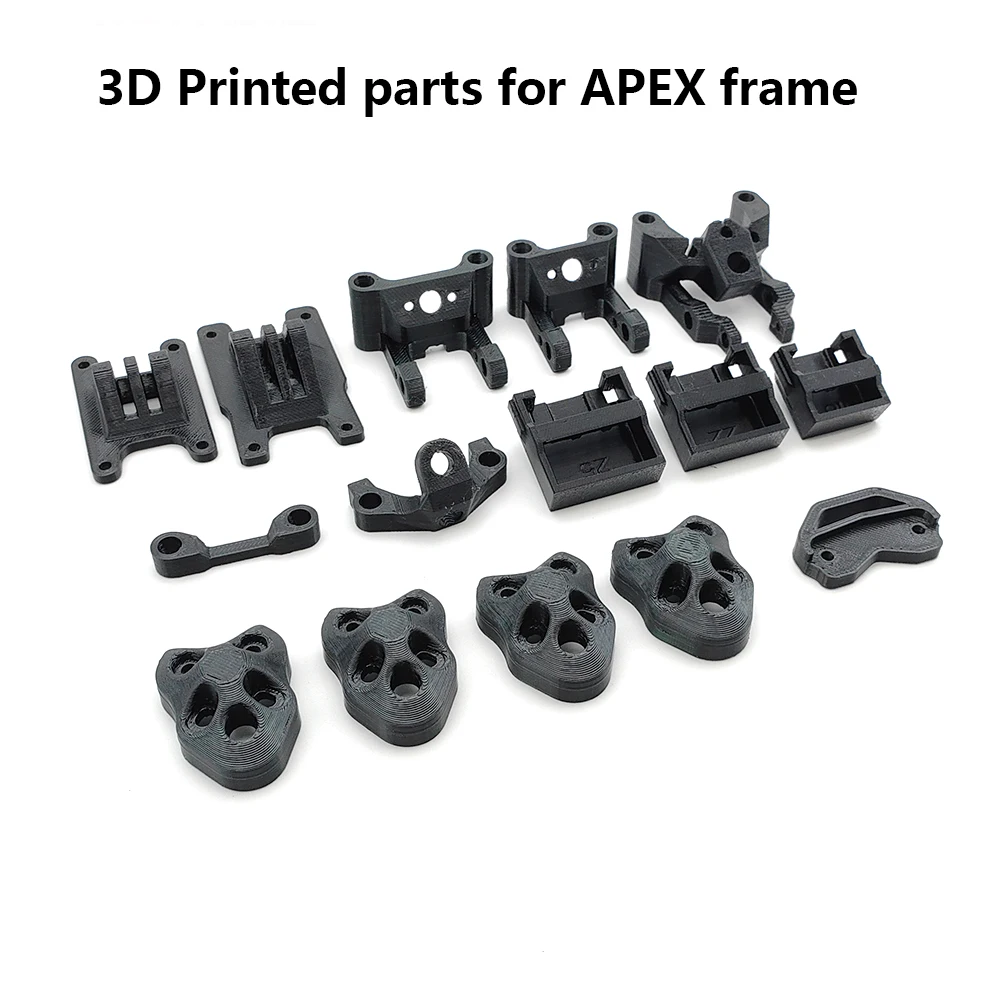RC Quadcopter FPV Drone 3D printed Printing Accessories Antenna/Camera ...