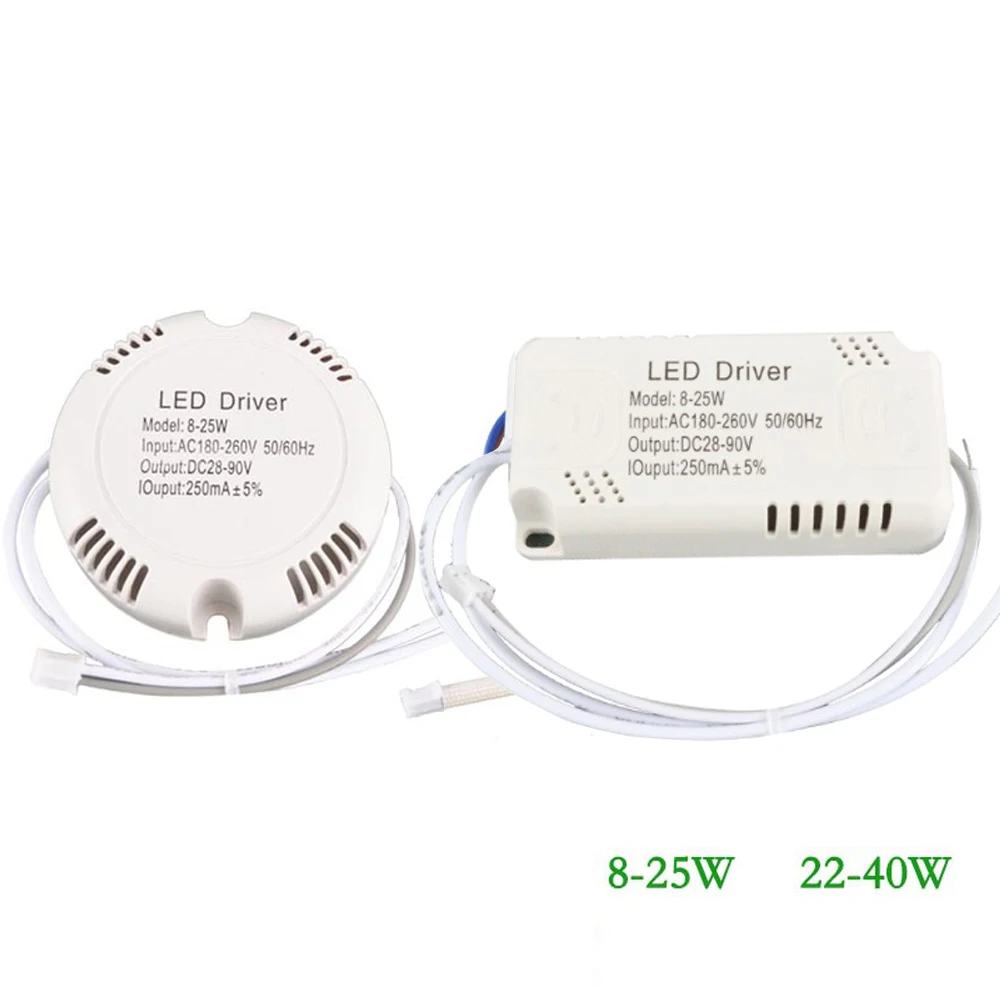 LED-Driver-Ceiling-25W-40W-220V-Round-Square-Driver-Lighting-Transform ...
