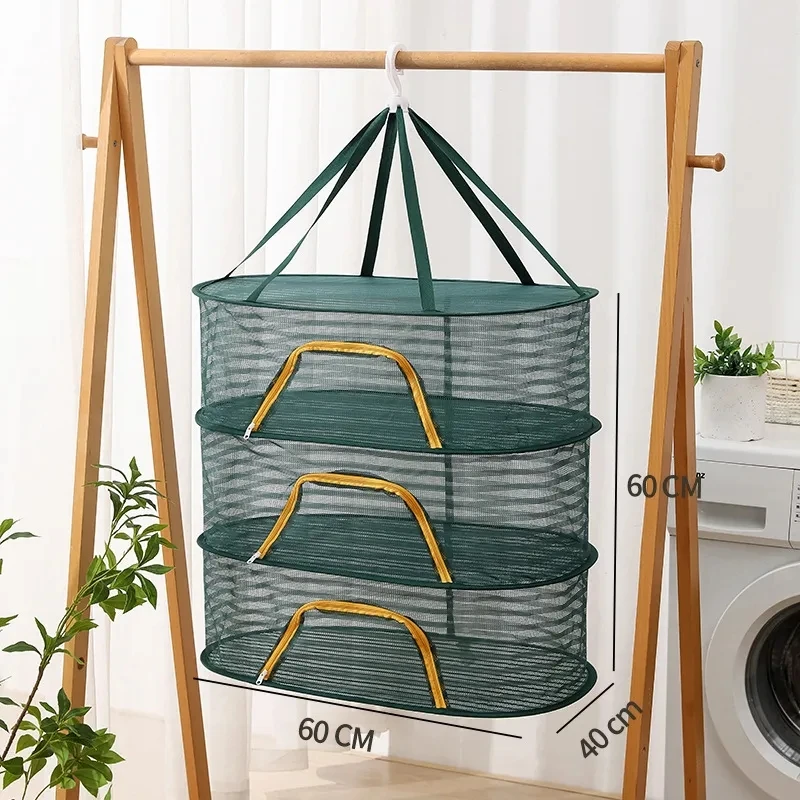 Muti-layer-Hanging-Drying-Net-for-Vegetable-Fruit-Herbs-Foldable-Sun ...