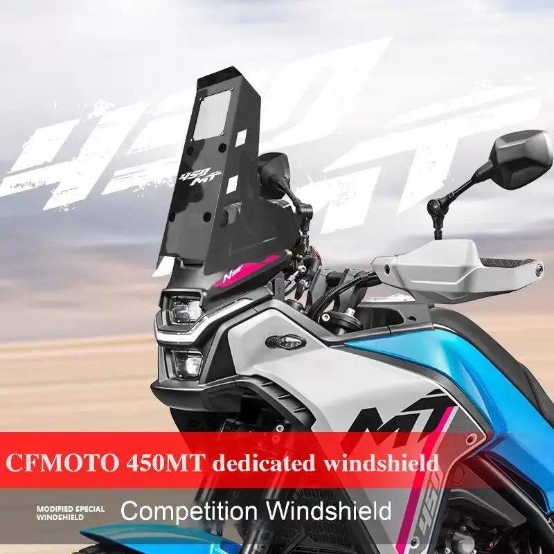 For CFMOTO 450MT 450mt windshield front windshield 450 MT raised ...
