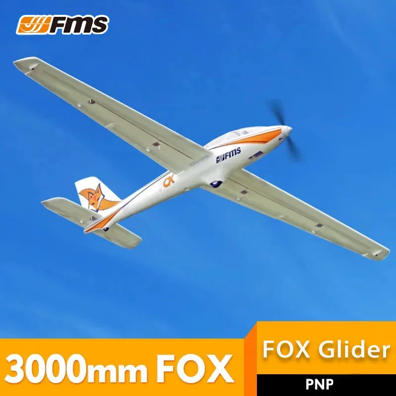 Fms-Foam-Aircraft-3000mm-Fox-Glider-Aircraft-Model-Fall-Resistant ...