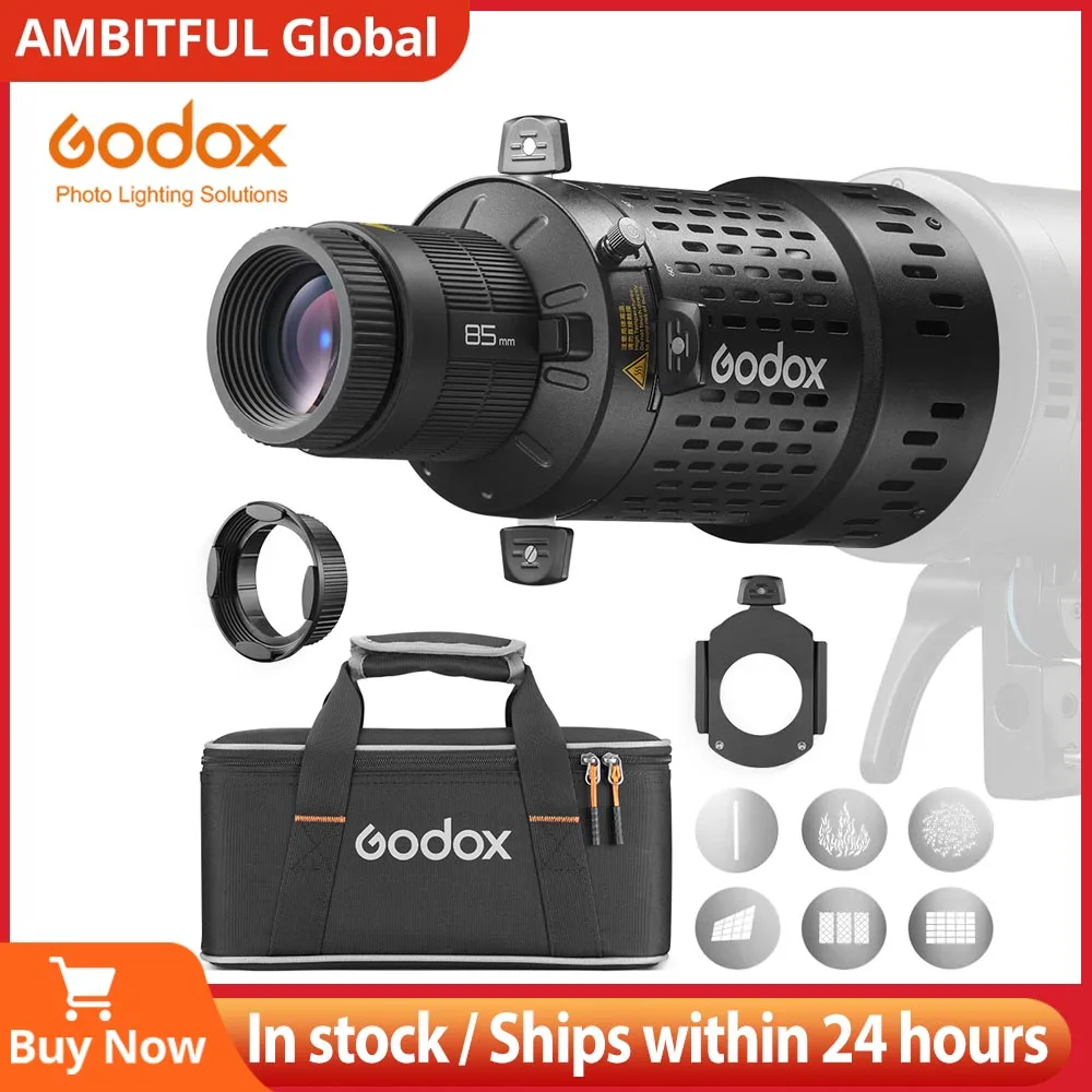 Godox-BFP-Flash-Projection-Attachment-360-Rotatable-Bowens-Mount-Craft ...