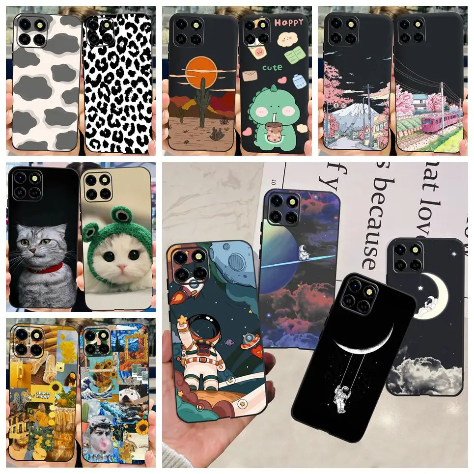 For-Cover-Infinix-Smart-6-HD-Case-X6512-Painted-Bumper-Soft-TPU-Phone ...