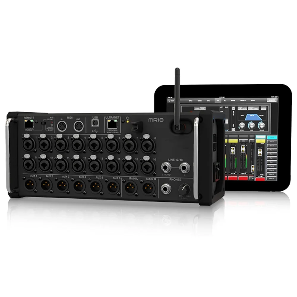 MR18 MR12 Professional Digital Mixing Studio Recording Console Dj ...