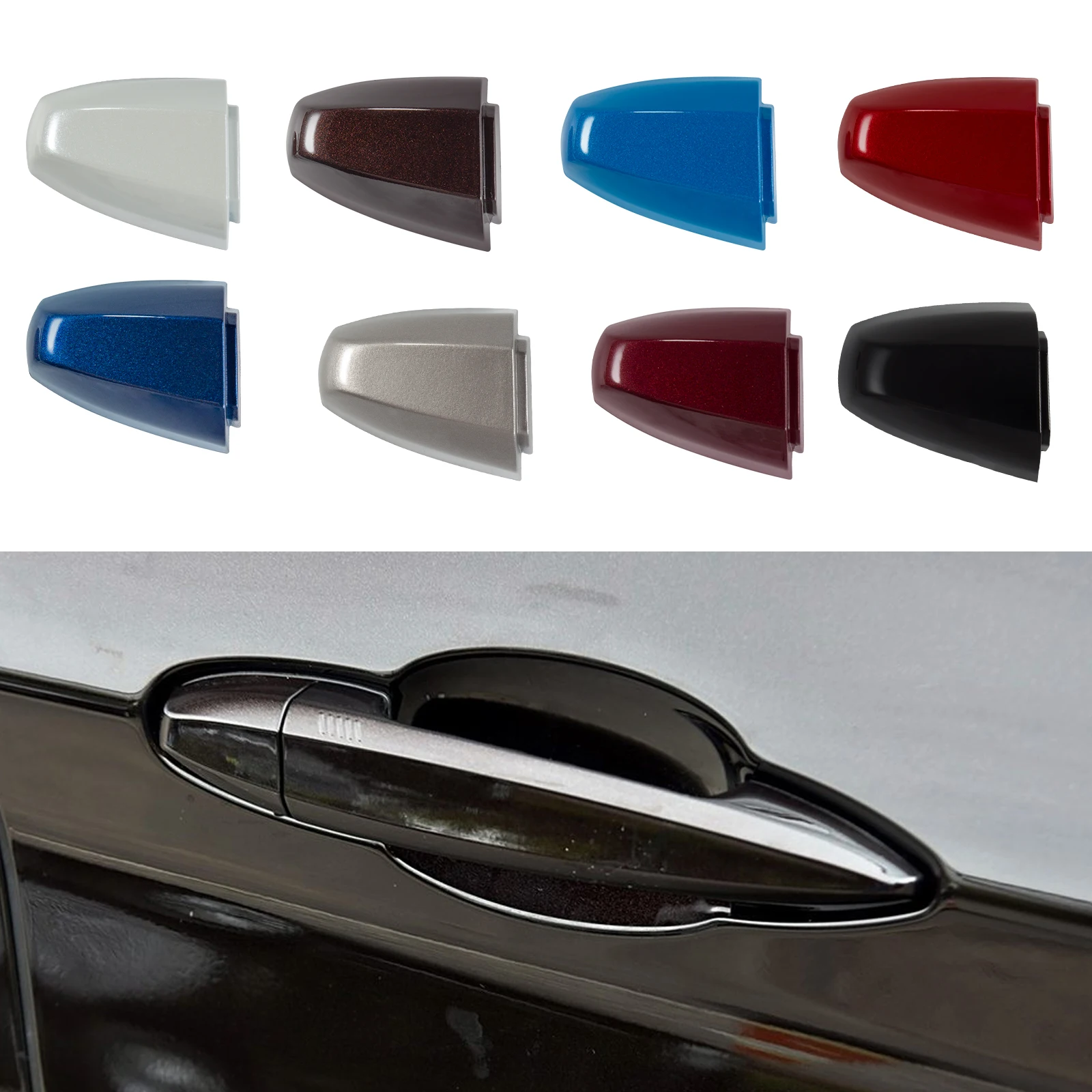 Front Left Exterior Door Handle Cover Fits for BMW X1 F48 X2 F39 F49 X5 ...