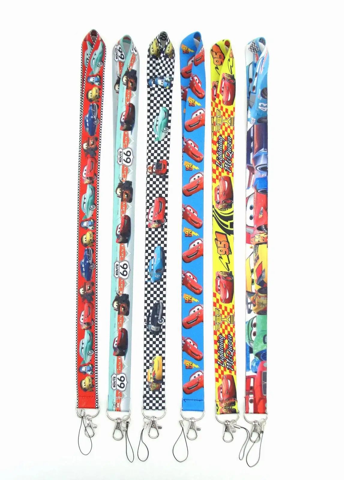 Disney CARS Creative Lanyard Badge ID Lanyards Mobile Phone Rope Key ...