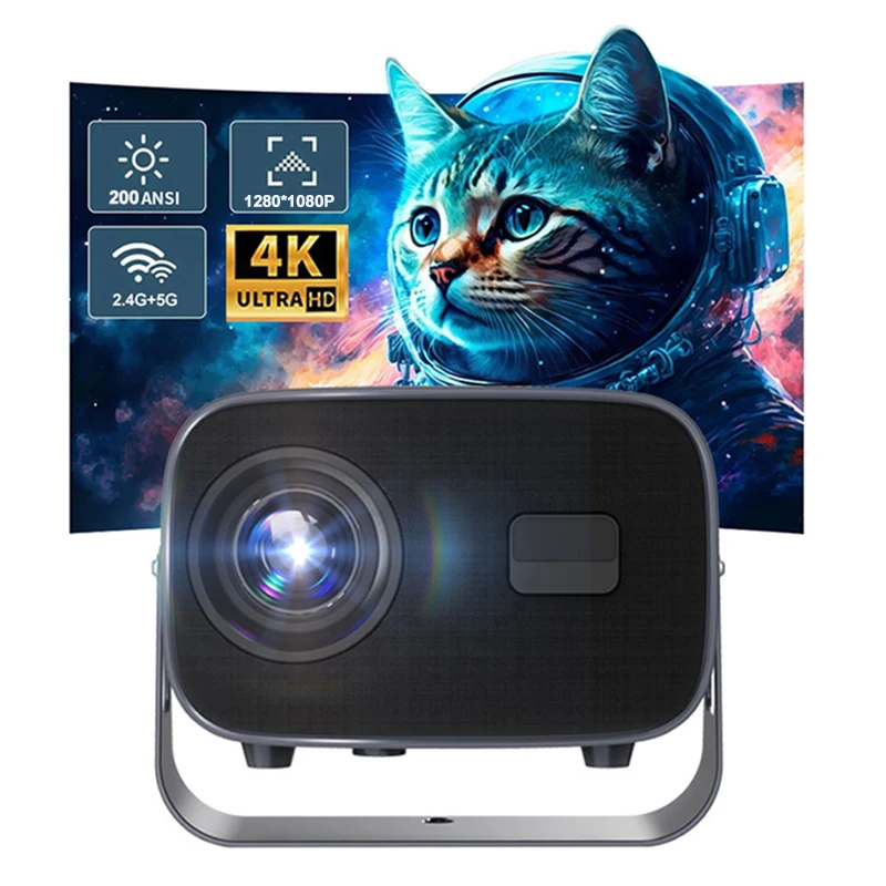 A10-Portable-Projector-Quad-Core-Android-11-Dual-WIFI-4K-Video-Home ...