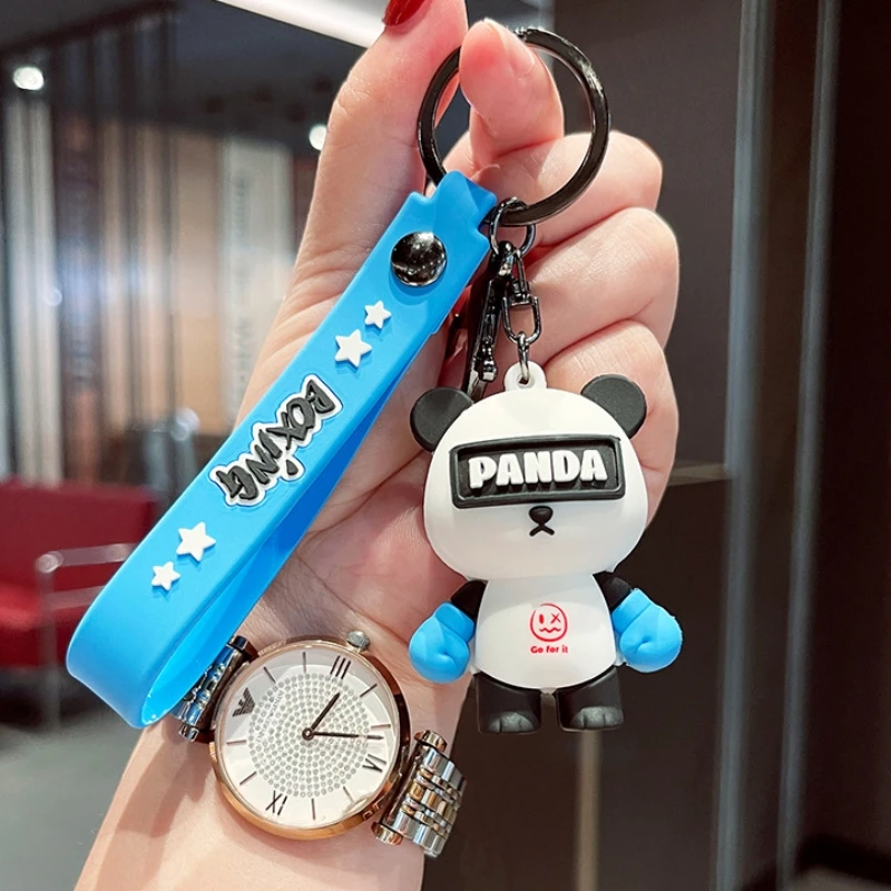 Cartoon-Boxing-Panda-Cute-Boudoir-Personality-Key-Ring-Chain-Bag-Small ...