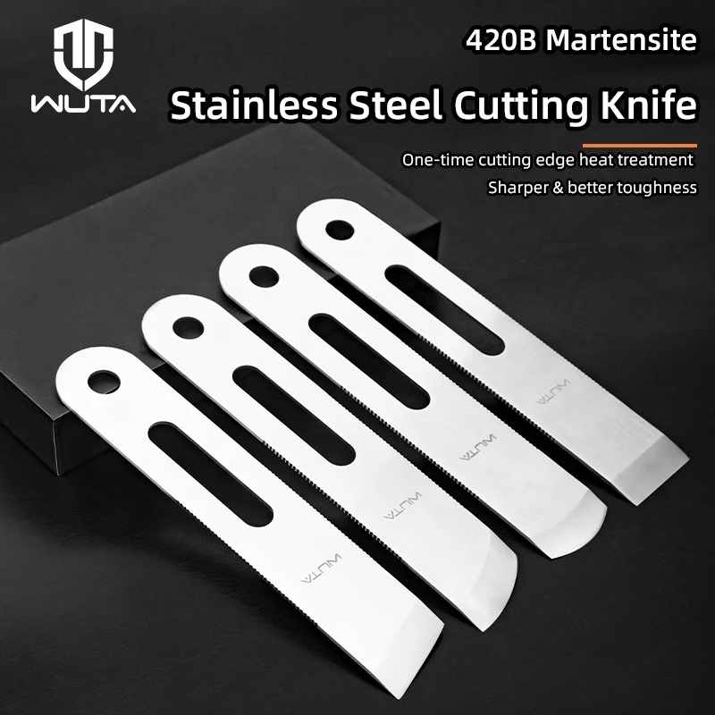 WUTA Design Professional Leather Thinning Knife Skiving Tools DIY Craft ...