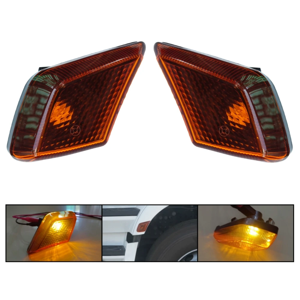 1 Pair 24V LED Cab Corner Lights For Mercedes Benz Actros MP4 Truck ...