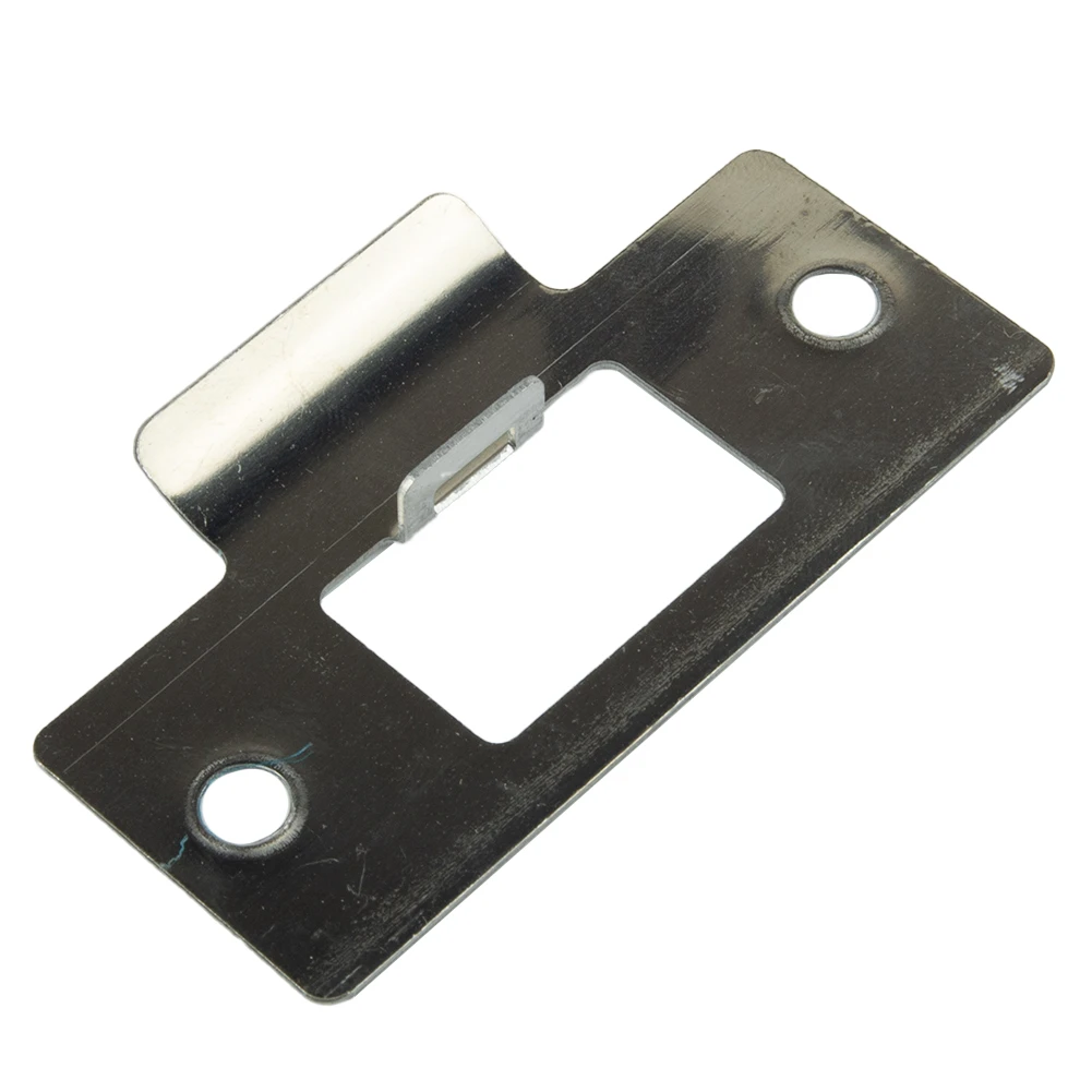 Door Strike Striker Plate Steel Jamb Systems 5/10pcs 69*37.5*0.8mm ...