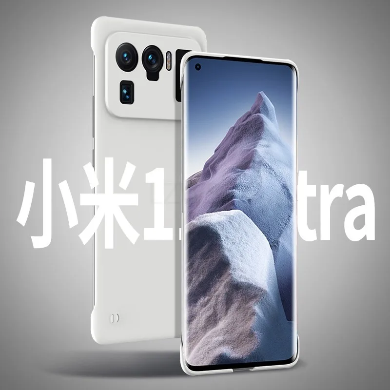 Mi 11 Ultra Shockproof Luxury Case - Color Slim Skin Matte Hard Pc Back ...
