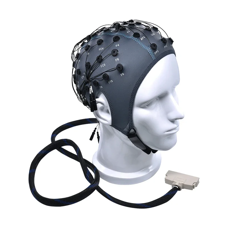 BESDATA-Neurofeedback-de-alta-qualidade-32-canais-100-nylon-EEG-Sensor ...