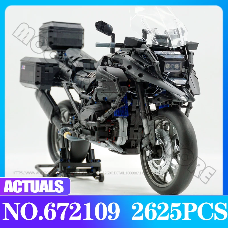 MOCBRICK-High-Tech-ADV-1250G-Motorcycle-Model-672109-Motobike-Car-Scale ...
