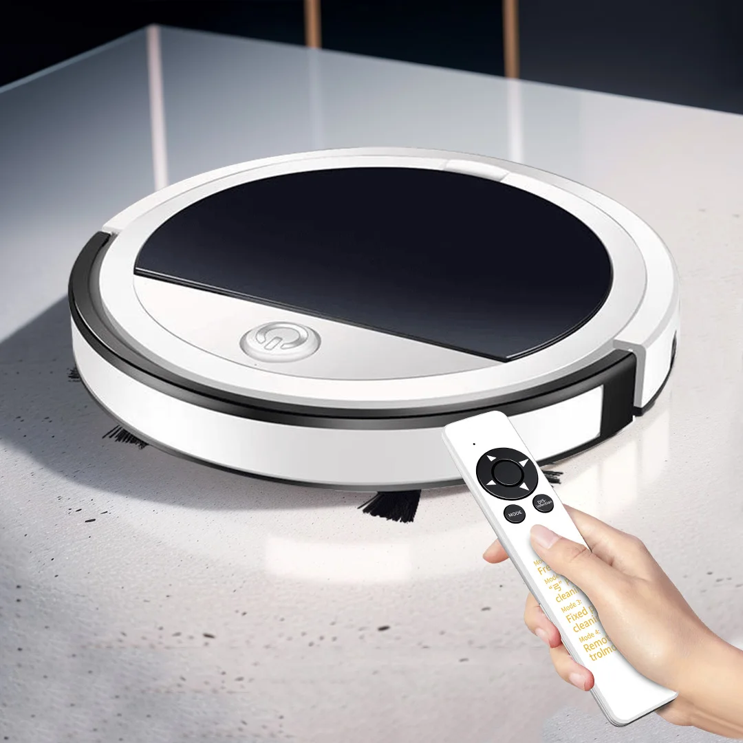 Low-noise-high-suction-smart-sweeping-robot-vacuum-cleaner-with-remote ...