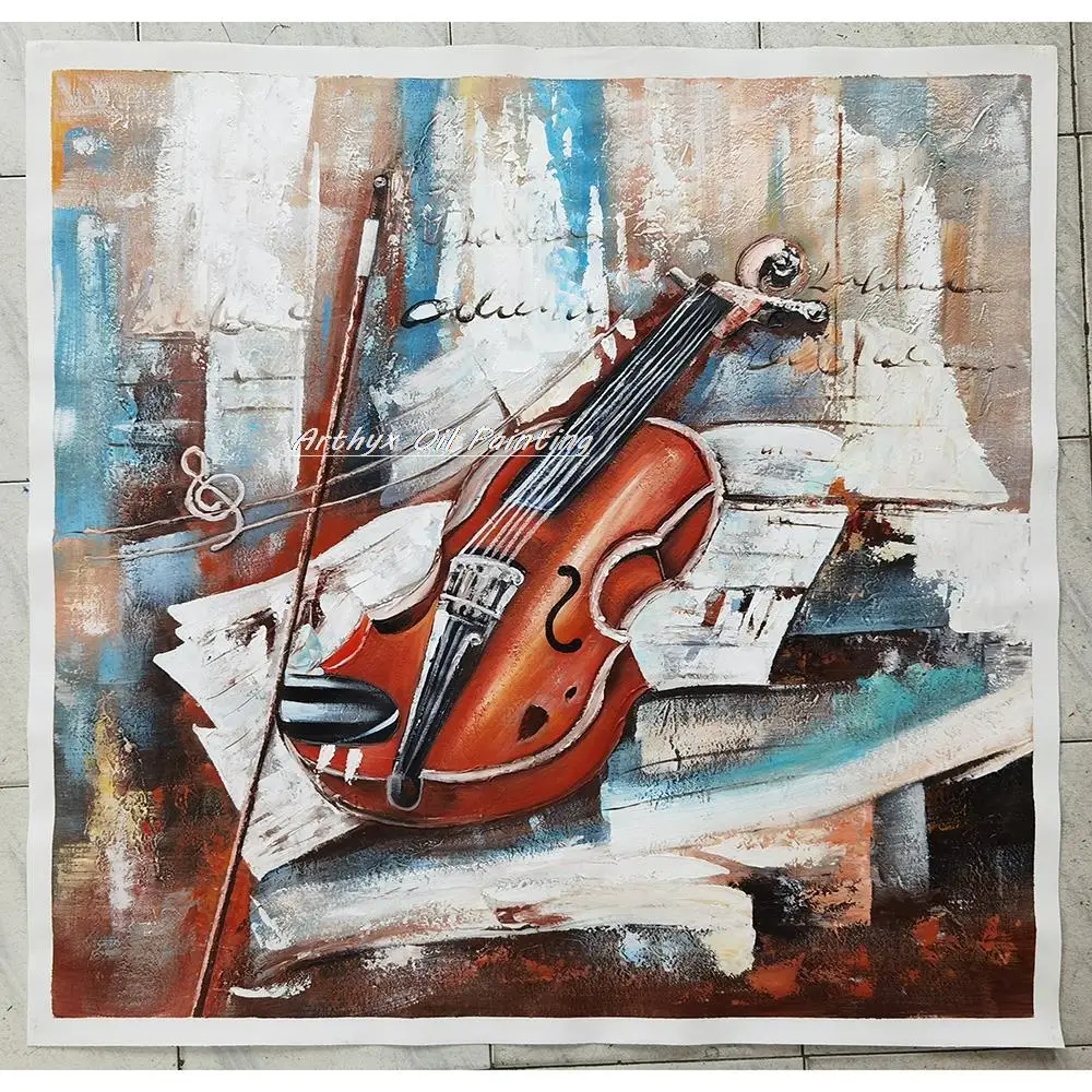 Abstract Violin Art