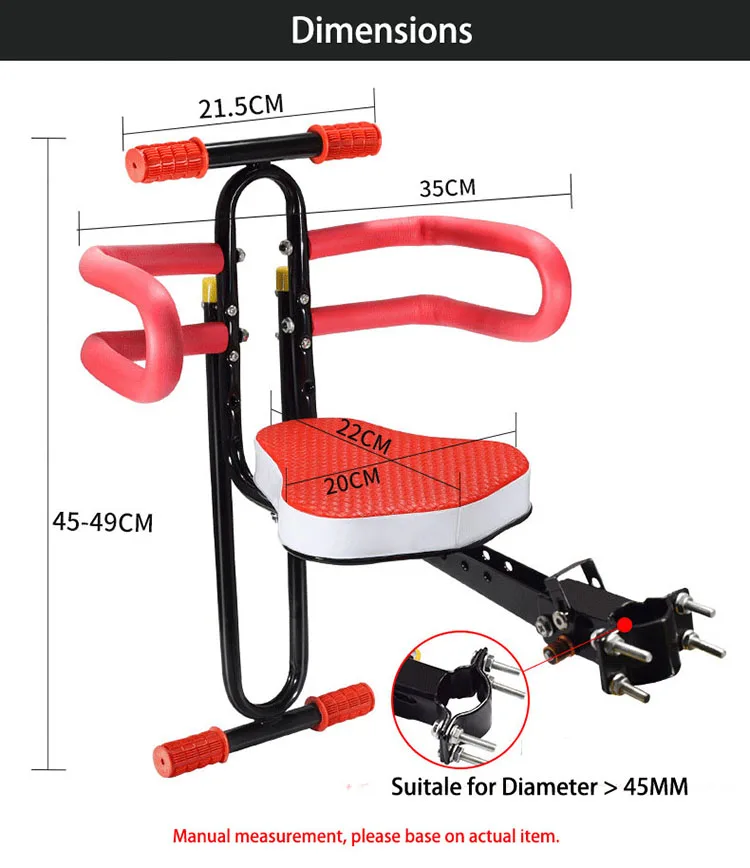 Selle - tige de selle,Siège de vélo Cruiser pour enfants,selle à ...