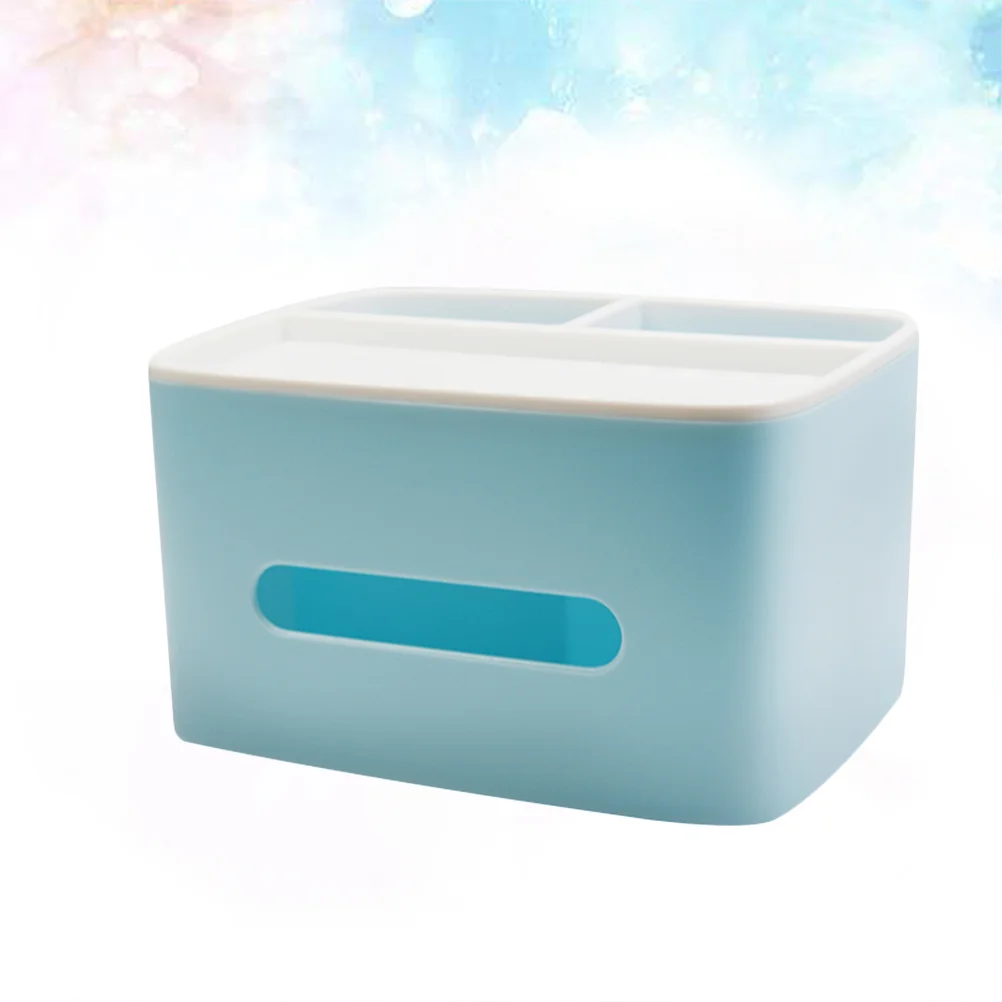 Multifunction Double layer Tissue Box Desktop Napkin Box with Holder ...
