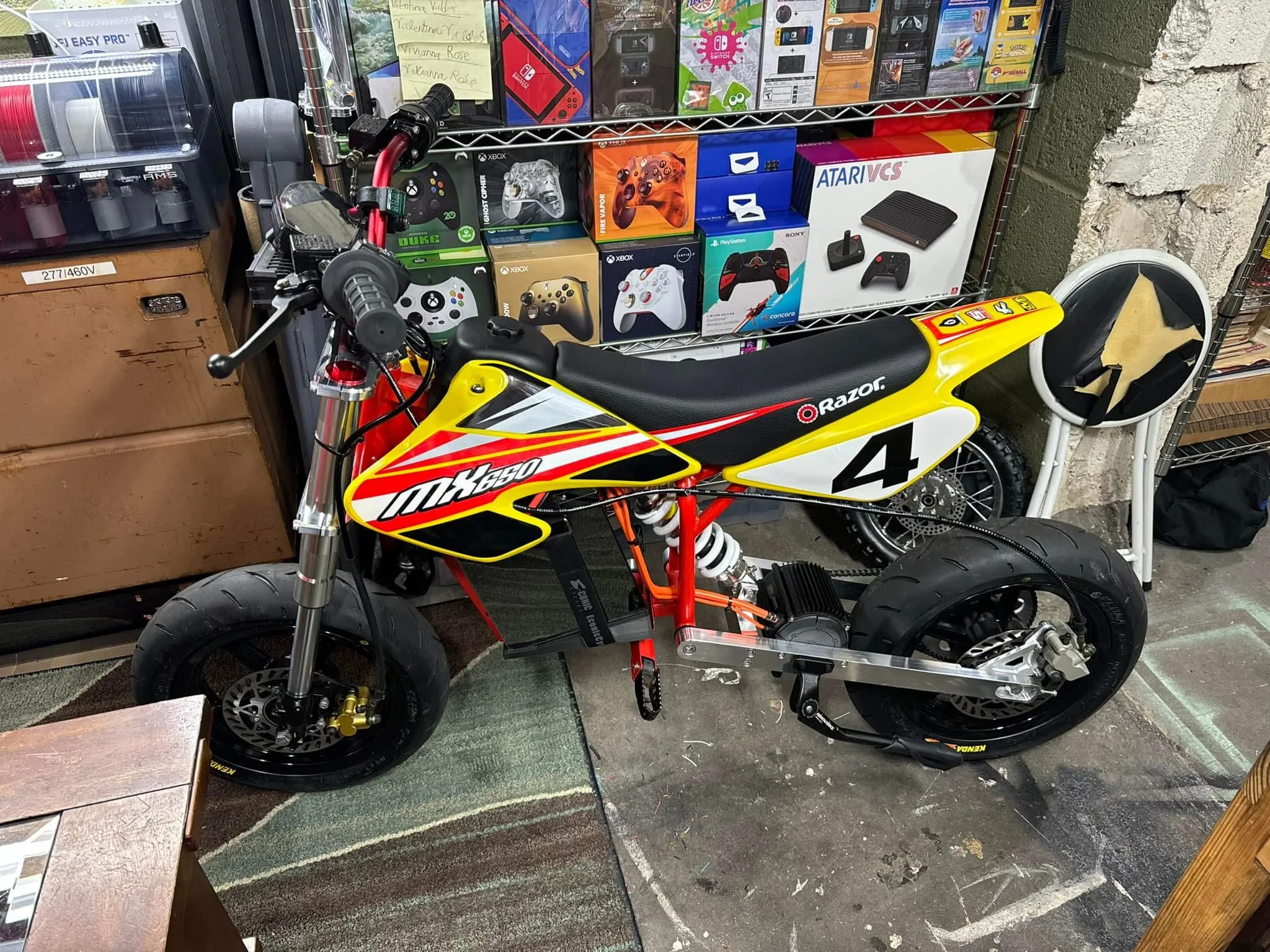 Kunray KR5V 72V 5000W Brushless Motor Kit – Razor Upgrade & Eco Power