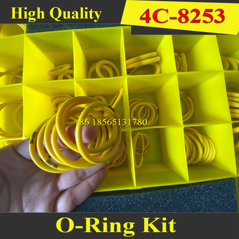 For-Caterpillar-O-Ring-Kit-4C-8253-4C8253-Excavator-O-Ring-NBR-Rings ...