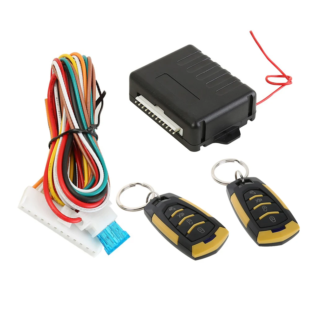 Car-Remote-Central-Door-Locking-Kit-Auto-Keyless-Entry-Alarm-System-410 ...