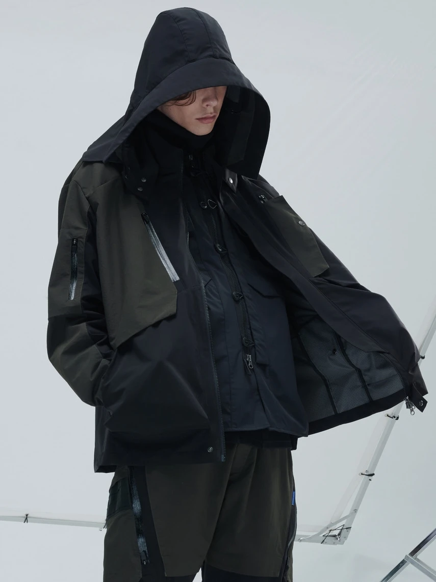 REINDEE LUSION 0141 2-IN-1 WATERPROOF RECONNAISSANCE JACKET TECHWEAR ...