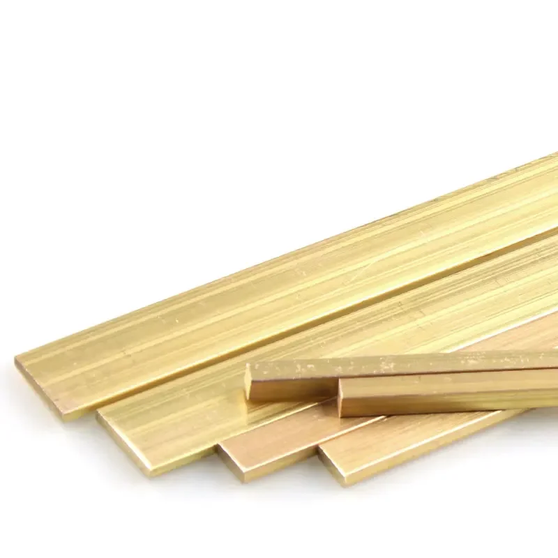 Length 500mm H59 Brass Flat Bar Plate Strip Thicknesses 2mm 3mm 4mm 5mm ...