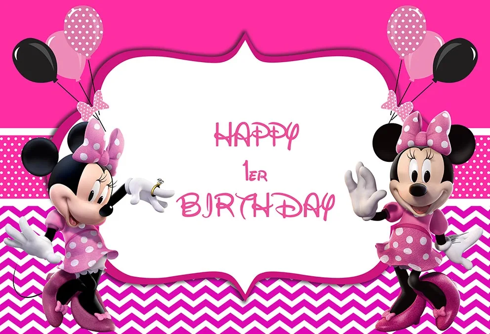 Minnie Mouse 3rd Birthday Wallpaper