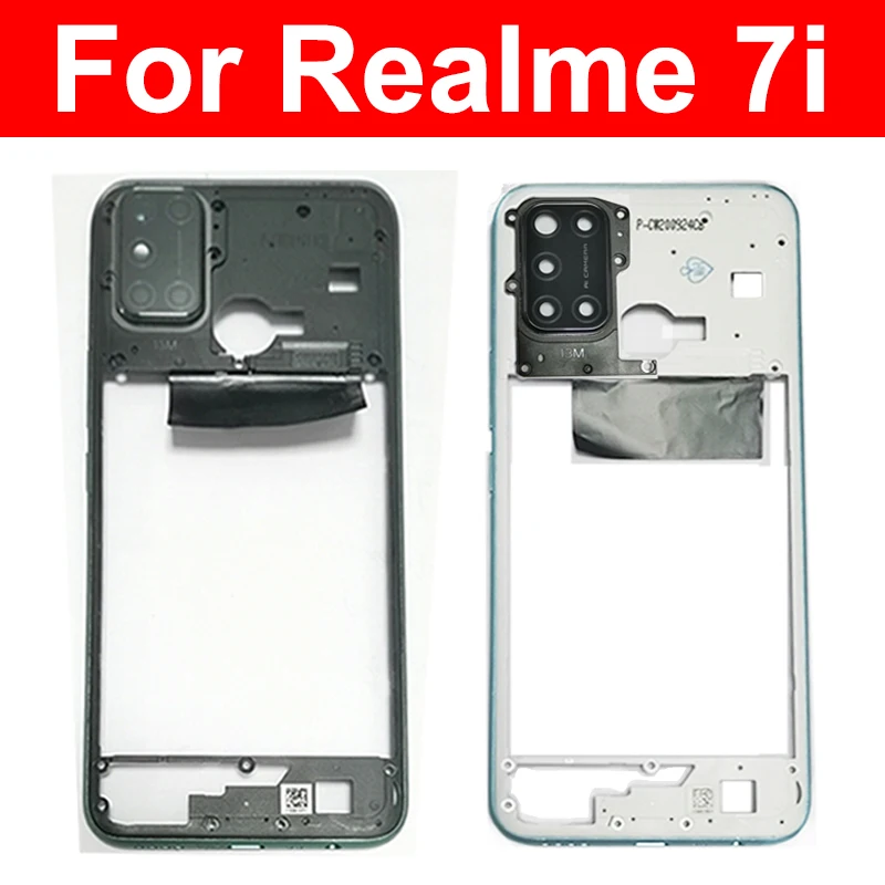 For Oppo Realme 7i Rmx2103 Middle Frame Housing Bezel Middle Frame ...