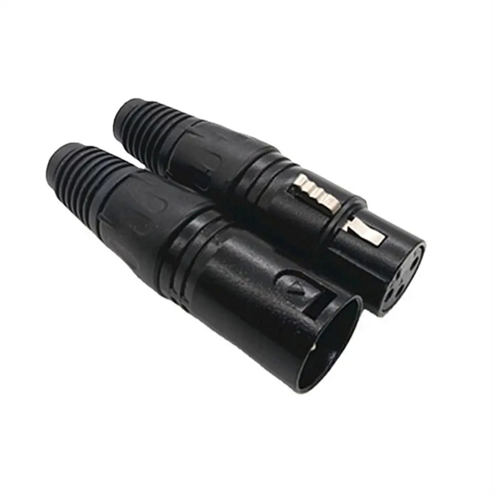 MIC Snake Plug Audio Cables Plug Male Female Microphone Connectors XLR ...