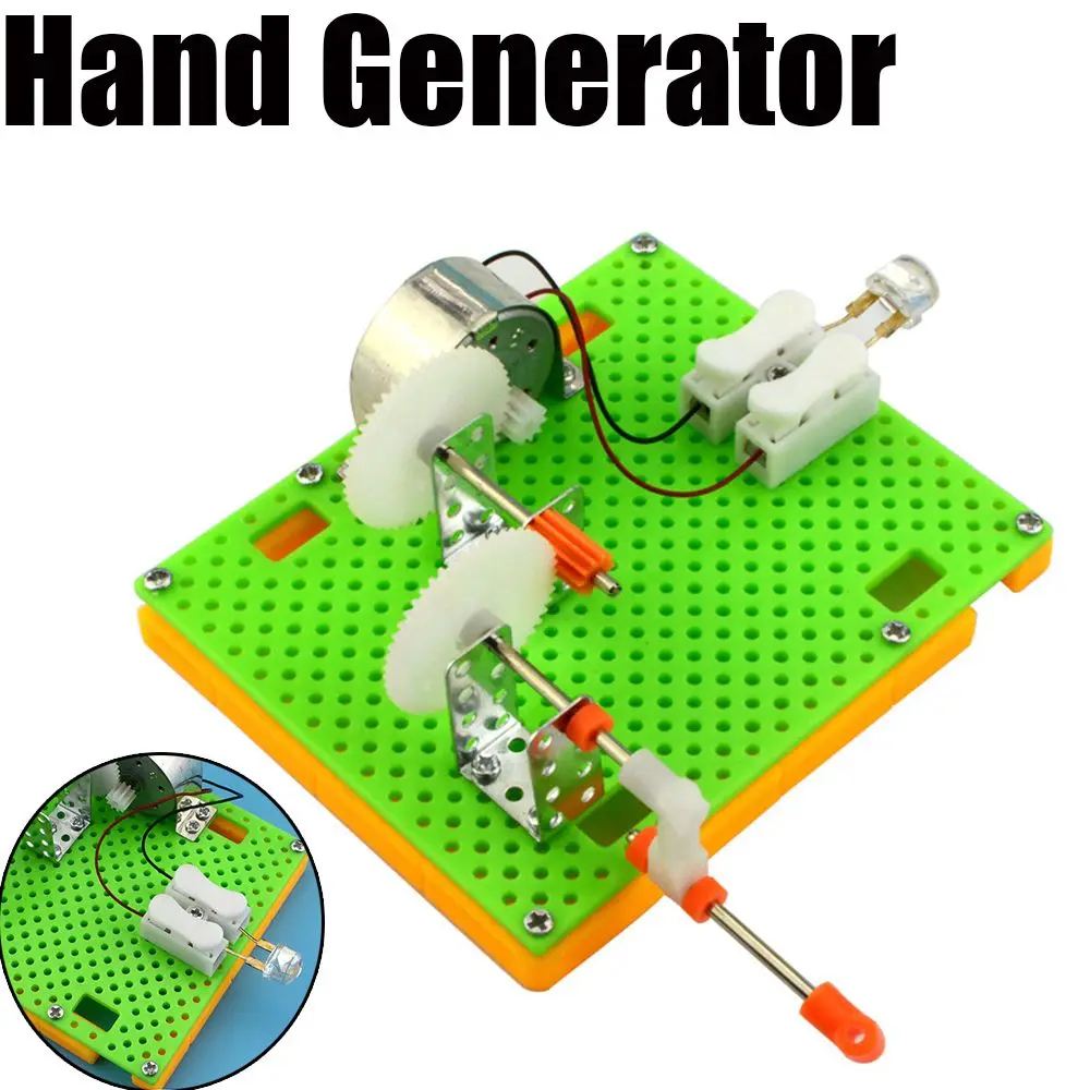 DIY-Plastic-Dynamo-Generator-Model-Science-Experiment-Toys-para ...