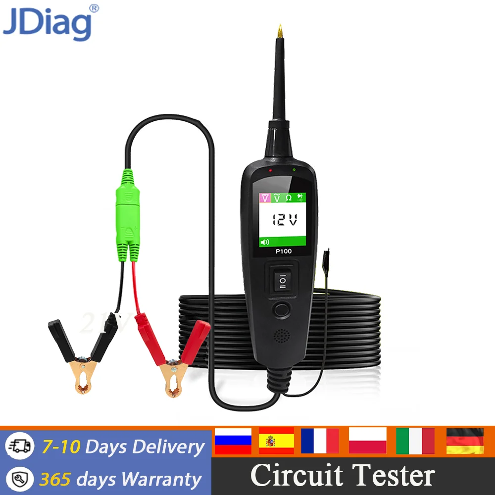 Automotive-Circuit-Tester-Power-Circuit-Probe-Kit-Car-Voltage-Resistant ...