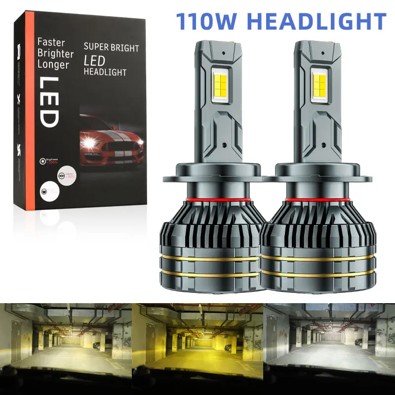 2pcs-H1-H3-H7-LED-Headlight-H4-LED-h8-h11-led-headlamp-3000k-4000k ...