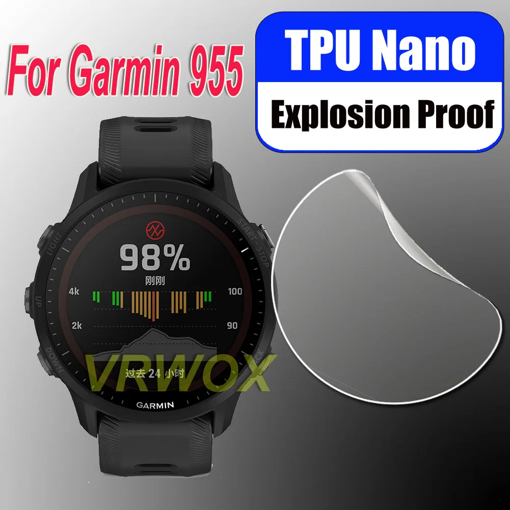3PCS-For-Garmin-Forerunner-955-255-255S-255M-HD-Clear-Anti-Scratch-Soft ...