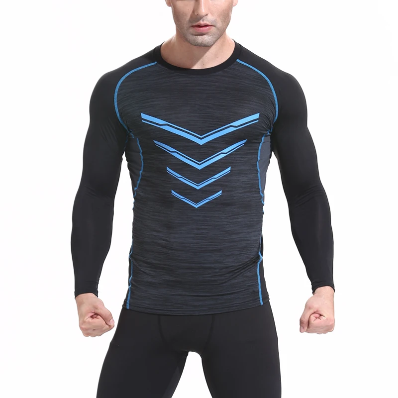 Long Sleeve Sports Compression T-shirt | Compression Shirt Long Sleeve ...