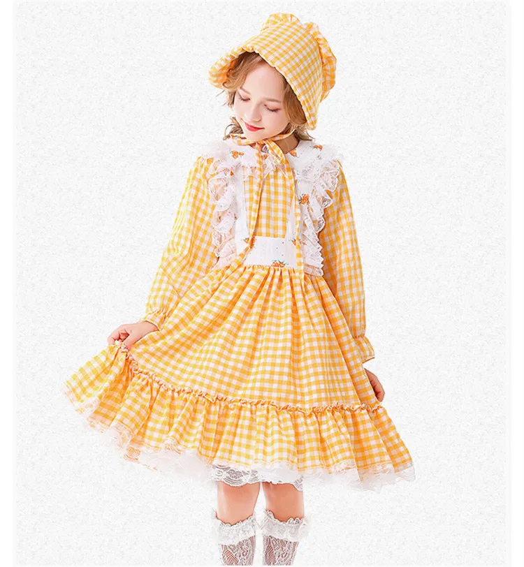 Kids-Maid-Dress-Cosplay-Girl-Fancy-Pastoral-Dress-Grandmother-Costume ...