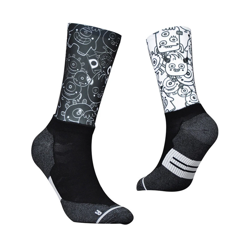 Anti Slip Professional Bike Socks Bicycle Compression Sport Sock Men ...
