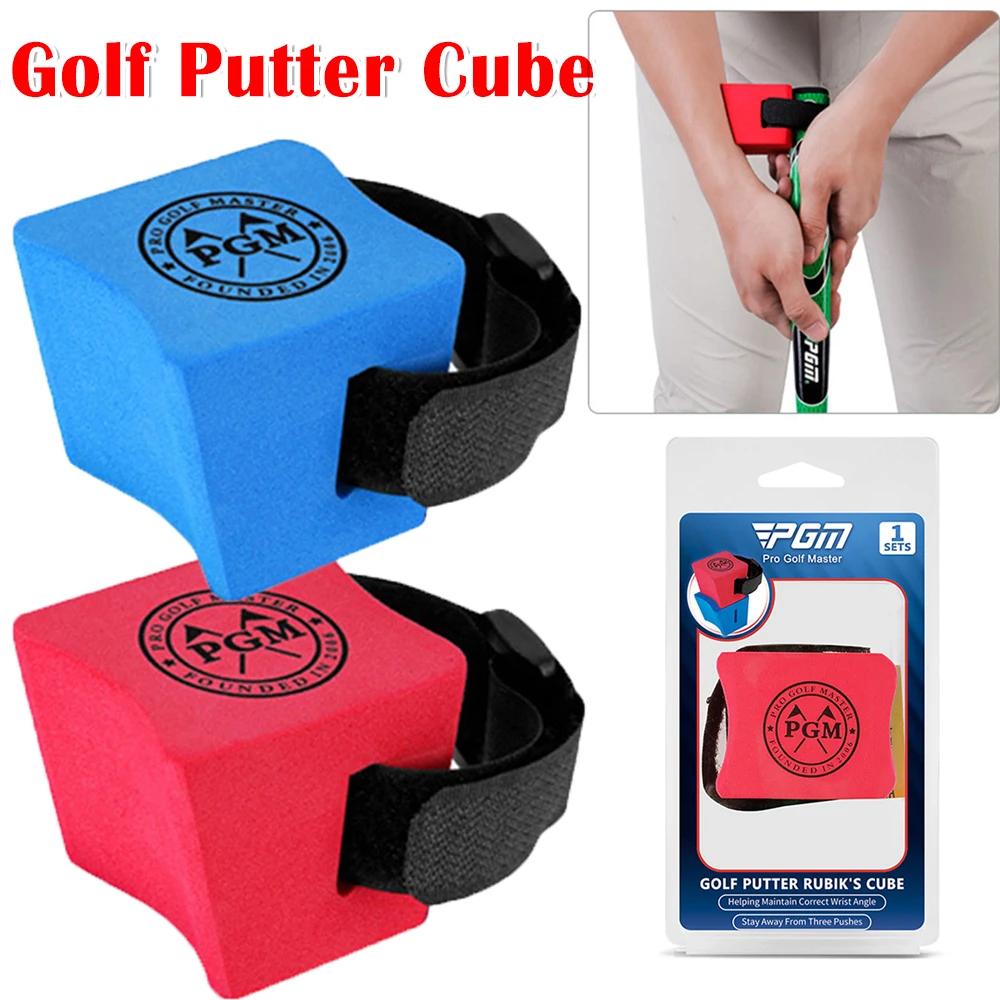 Golf-Putter-Cube-Golf-Putting-Trainer-Assistant-Stabilizing-Wrist-Holder-Putter-Practice-Aids ...
