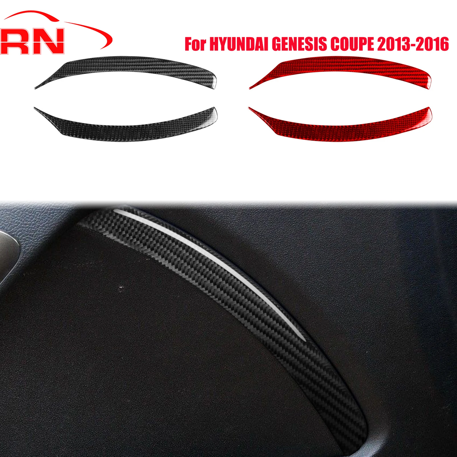 For Hyundai Genesis Coupe 2013-2016 Modified Carbon Fiber Car Door ...