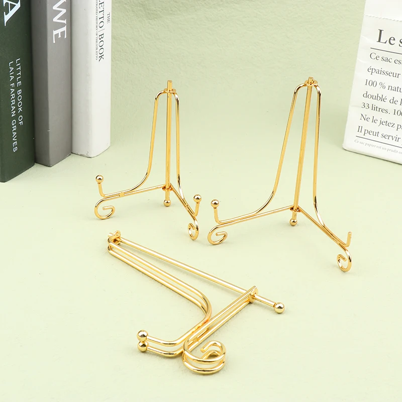 Soporte-de-Metal-para-libros-1-unidad-marco-de-Arte-de-imagen-Pedestal ...
