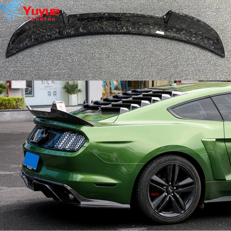 High-Quality-Real-Carbon-Fiber-Spoiler-For-Ford-Mustang-2015-2016-2017 ...
