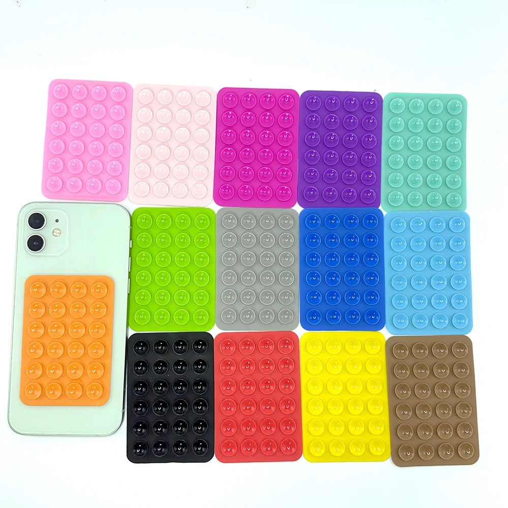 Silicone World Square Silicone Mobile Phone Fixing Suction Cup Car ...