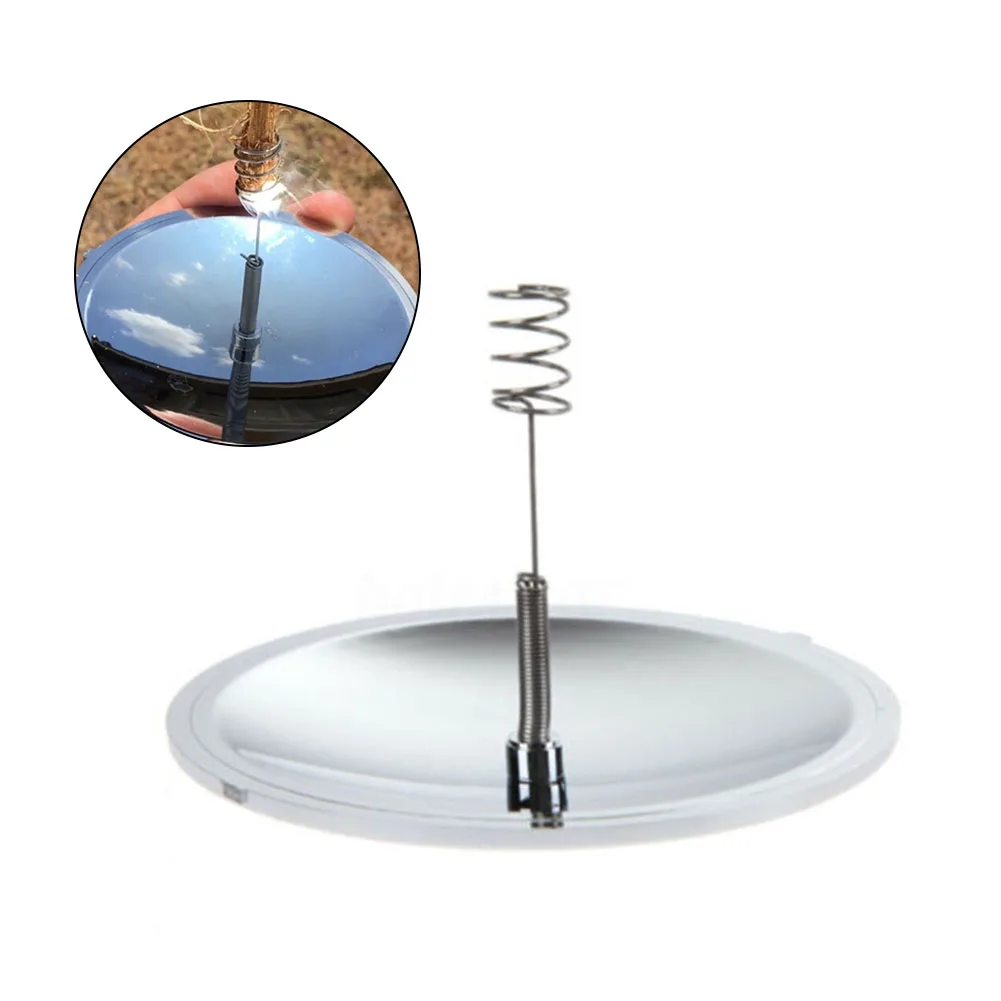 Outdoor Solar Lighter Camping Survival Fire Waterproof &Windproof Fire ...