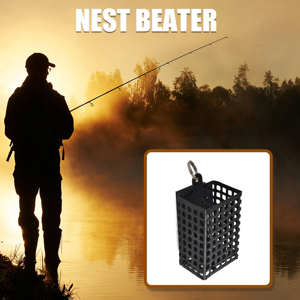 Outillage pêche,Porte-mangeoire de pêche, panier pour Cage de leurre ...