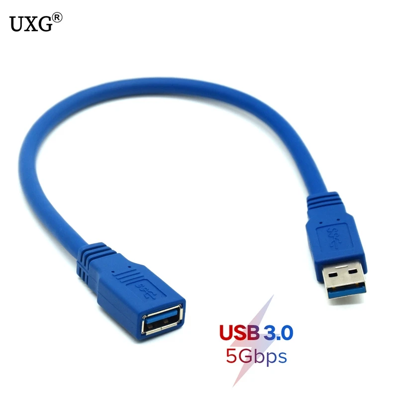 Cabo de extensão, padrão, 5gbps, super velocidade, usb 3.0, macho para ...