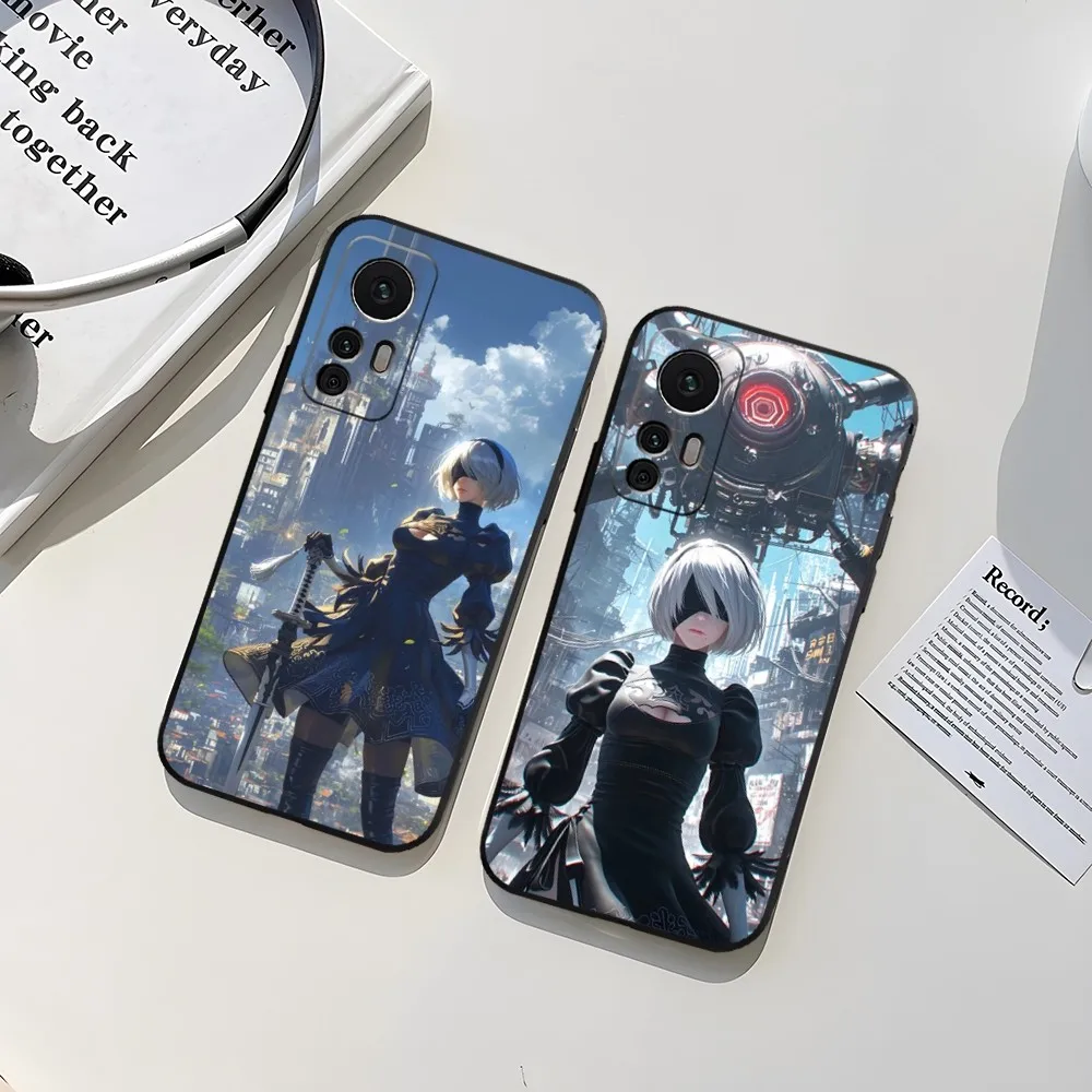 2B-NieR-Automata-Phone-Case-Funda-for-Xiaomi-14-11T-13-12-Lite-Ultra ...