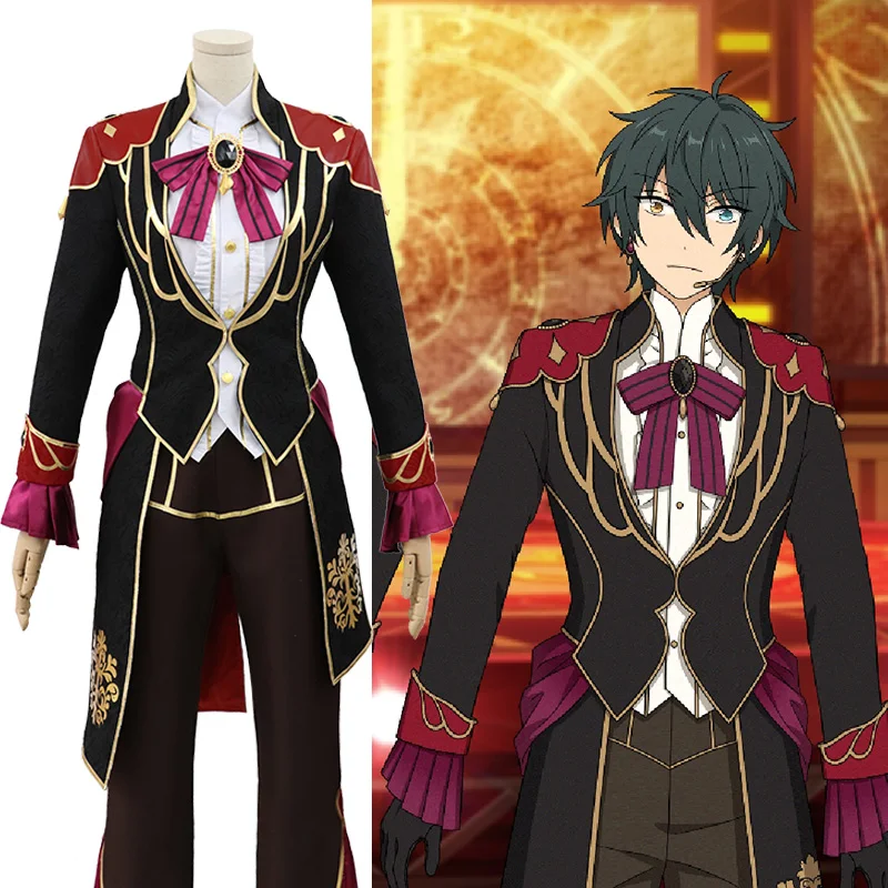 COS HoHo Anime Ensemble Stars Valkyrie Kagehira Mika Game Suit Handsome ...