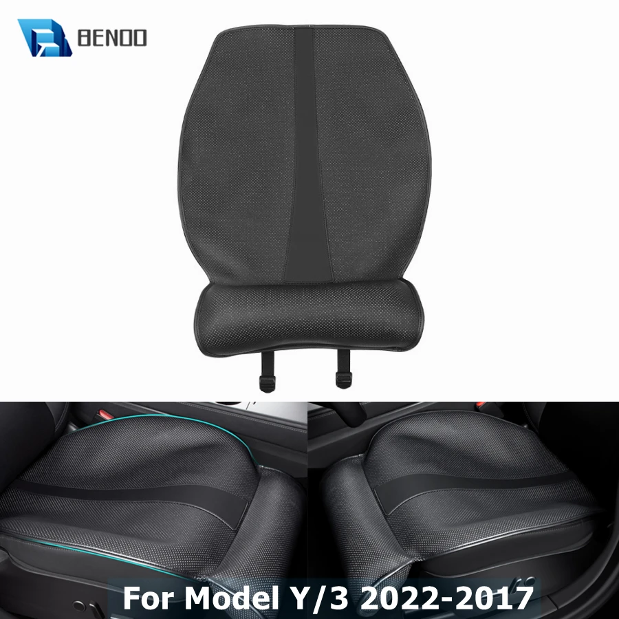 For Tesla Model Y 2022 Car Seat Extender Cushion Memory Cotton Leg ...