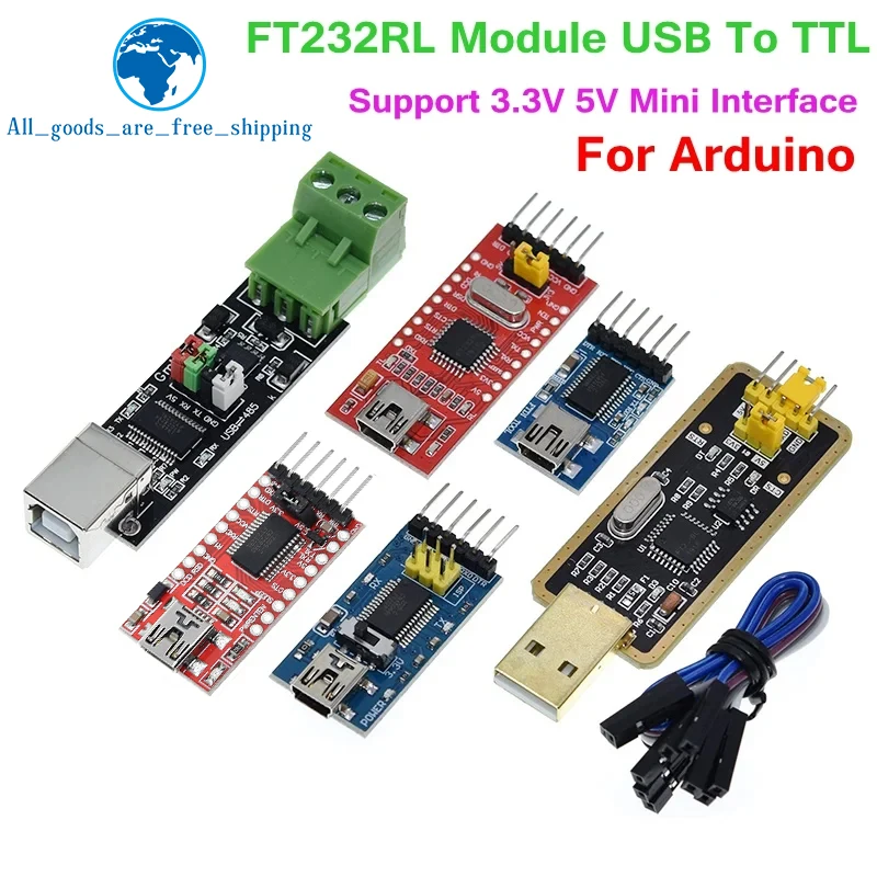 TZT-FT232BL-FT232RL-Basic-Breakout-Board-FTDI-FT232-USB-TO-TTL-5V-3-3V ...